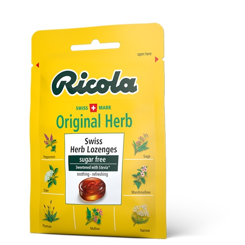 Ricola Swiss Herb Lozenges Sugar Free 15G | Shopee Philippines
