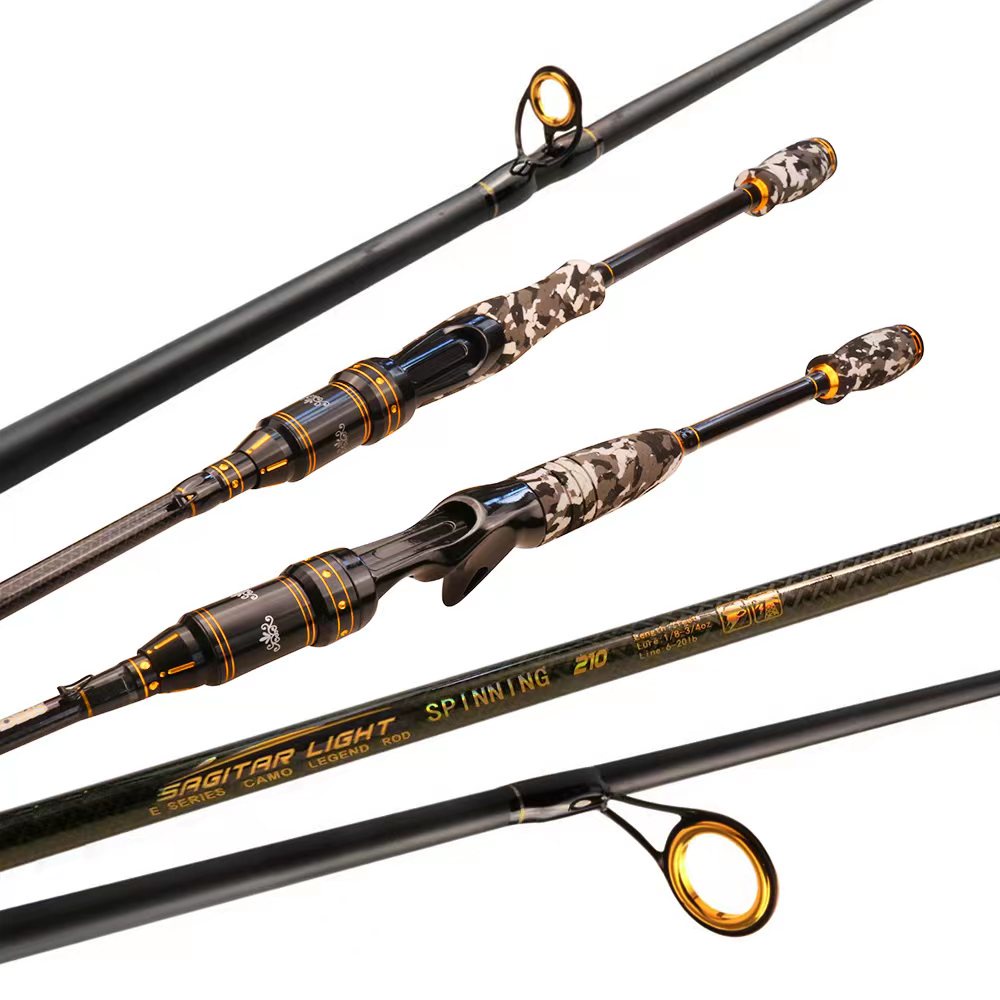 6-20LB 2Tips Fishing Rod M/MH Fishing Rod Spinning Rod Baitcasting Rod ...