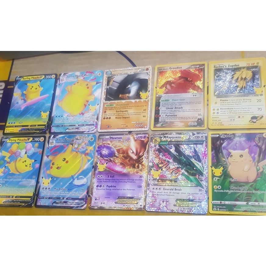 Pokemon CELEBRATIONS Rare Cards TCG | Shopee Philippines