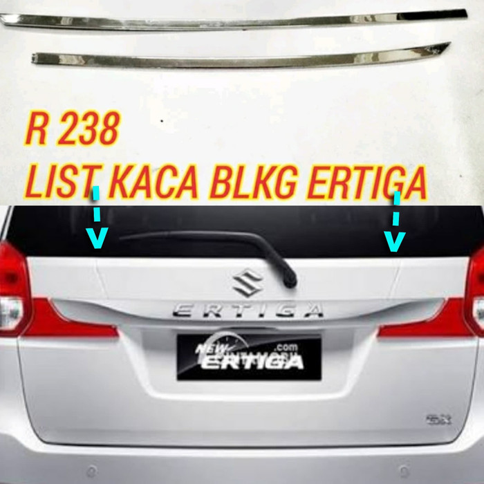 List of rear window trim for old suzuki Ertiga trunk doors 2011 to 2017 ...