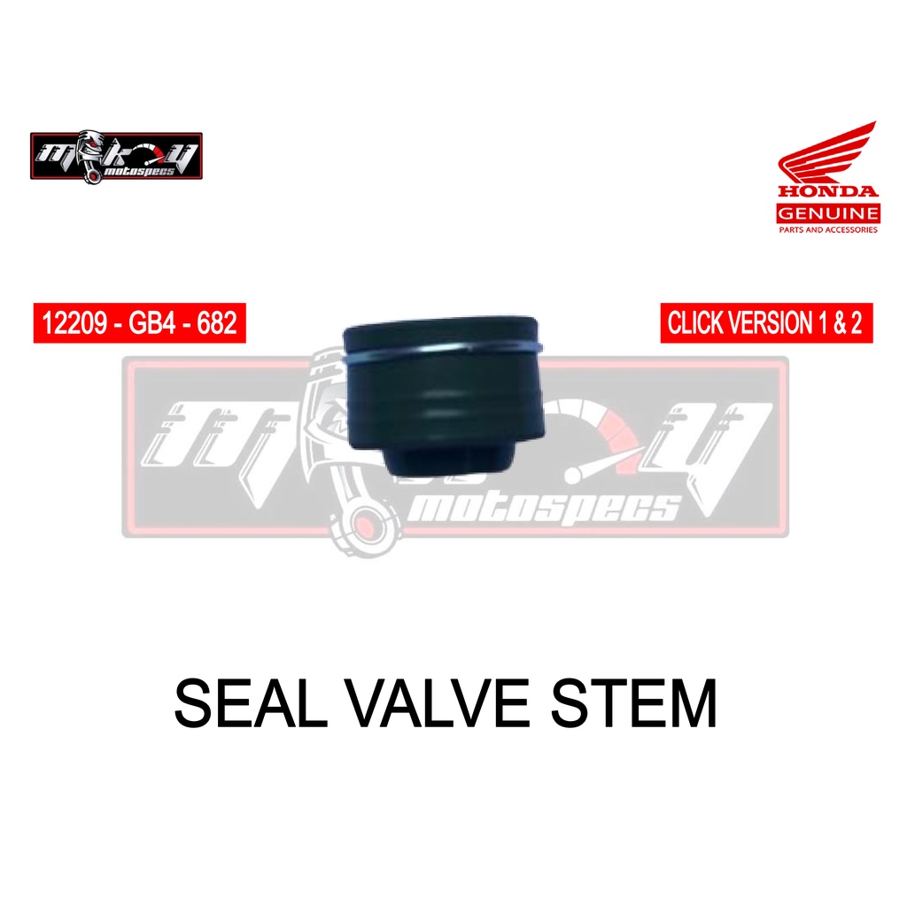 Honda Genuine Seal Valve Stem For Click V1 V2 12209 Gb4 682 Shopee Philippines 