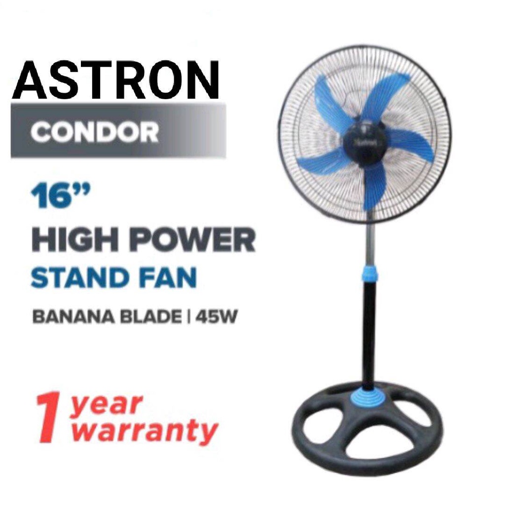 Astron Condor Stand Fan 16" Electric Fan SF-1605 | Shopee Philippines