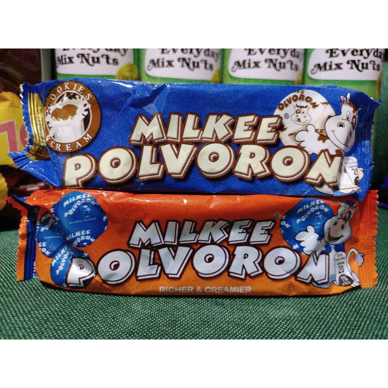 Milkee Polvoron Cookies & Creme / Milk | Shopee Philippines