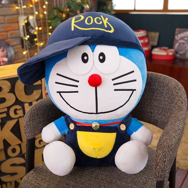 Doraemon Doll Rock Hat Frog Shirt Jumbo Big Cute SNI 30cm | Shopee ...