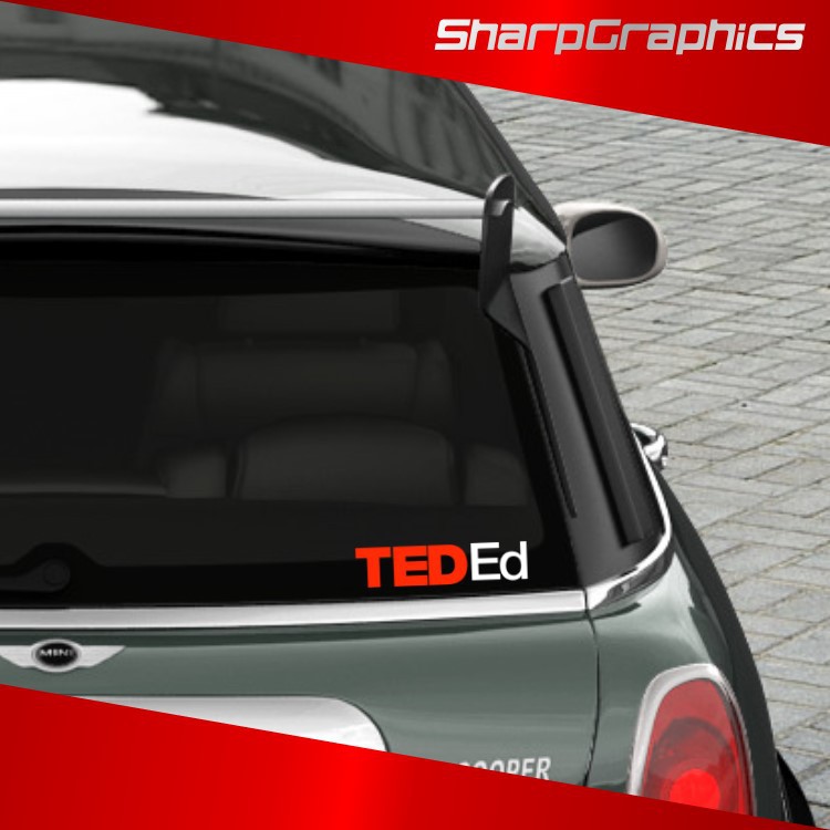 TEDx Ideas Worth Sharing Sticker Decal | Shopee Philippines