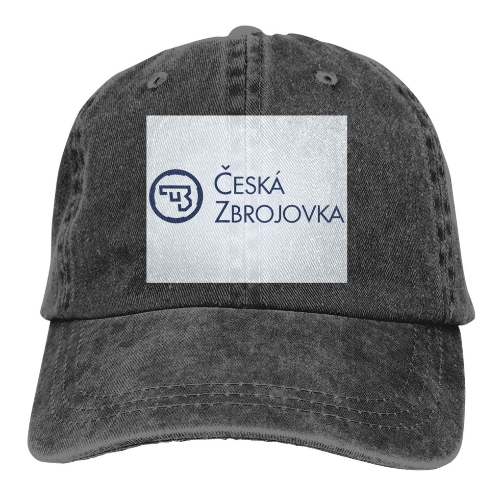 Hot Sales Men's Custom printed Denim hat Ceska Zbrojovka Cz Gunss Logo ...