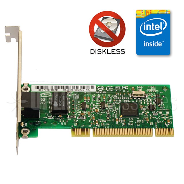 High-Quality Intel Diskless LAN Card with PXE Bootrom for Legacy PCs ...
