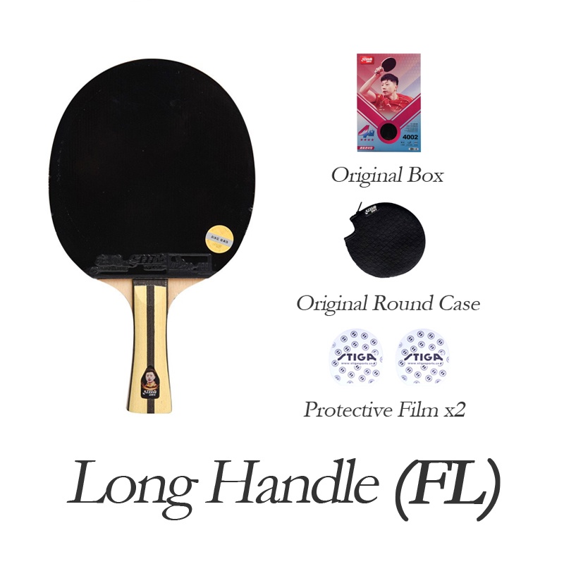 Original DHS 4 Star Table Tennis Racket 4002 4006 (Hurricane 3 + G888 ...