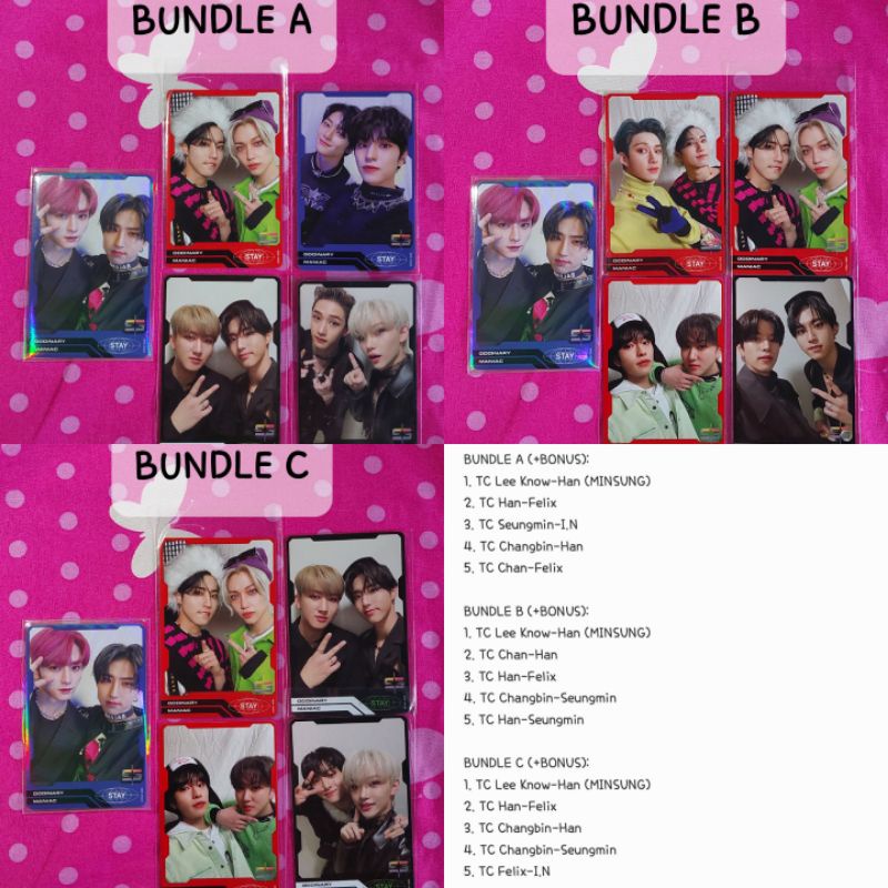 [Read Description] Stray Kids SKZ Trading Card Unit Photocard TC PC Lee ...