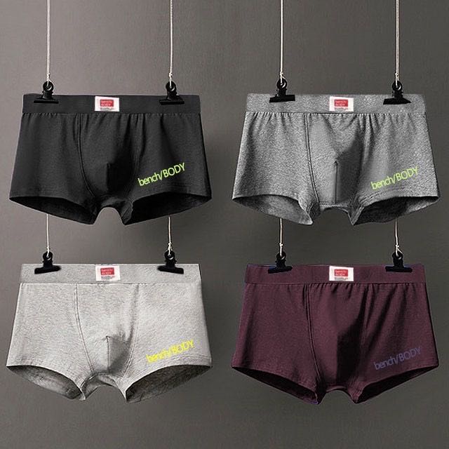 6IN1 COD Bench Body Briefs Men's Boxer Fashion 100%Cotton | Shopee ...