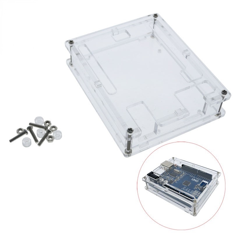 One set Transparent Box Case Shell for Arduino UNO R3 | Shopee Philippines