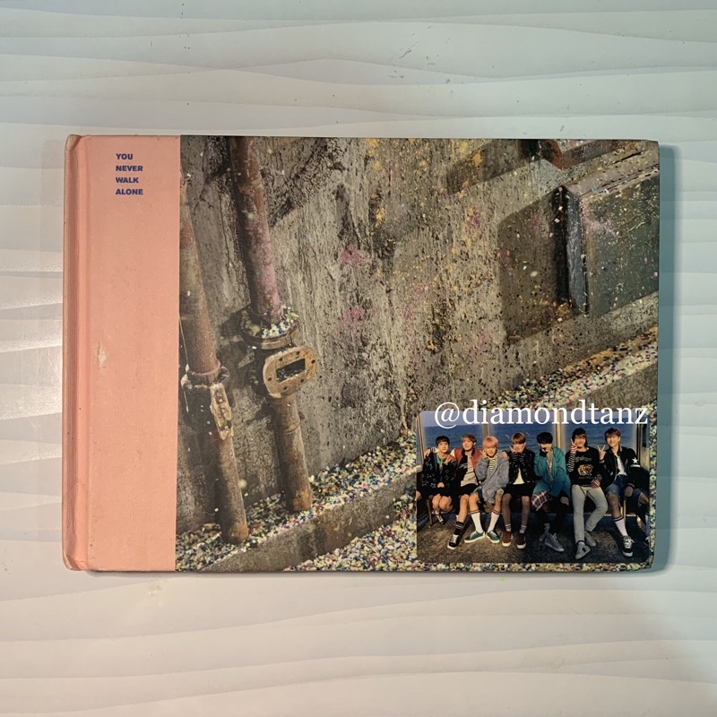 Bts album ynwa you never walk alone pink ver pc ot7 group photocard ...