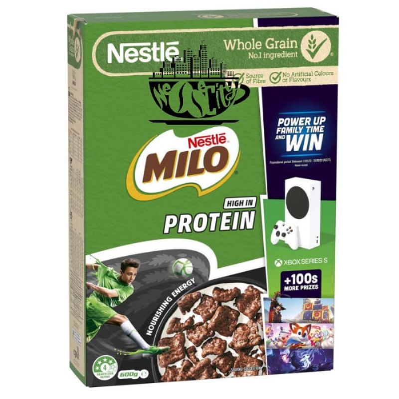 Nestle Milo High In Protein Breakfast Cereal 600g (Original Australia ...