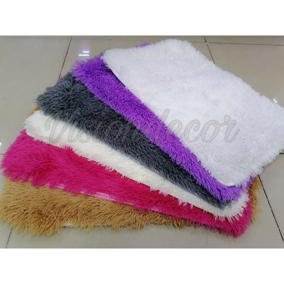 Fluffy silk DoorMat (HDM-280)40cm*60cm | Shopee Philippines