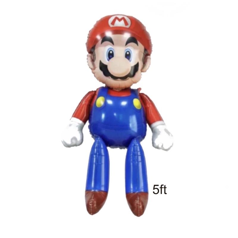 Mario Super Mario 3d foil balloons , SuperMario Game | Shopee Philippines