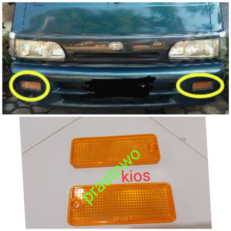 Zebra s89 jumbo bodytech bumper turn signal lamp mica | Shopee Philippines