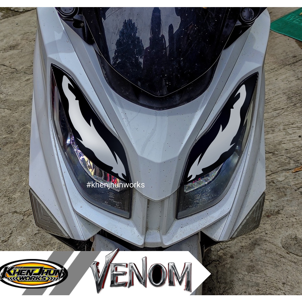 EasyRide 150n Headlight Design (venom design) | Shopee Philippines