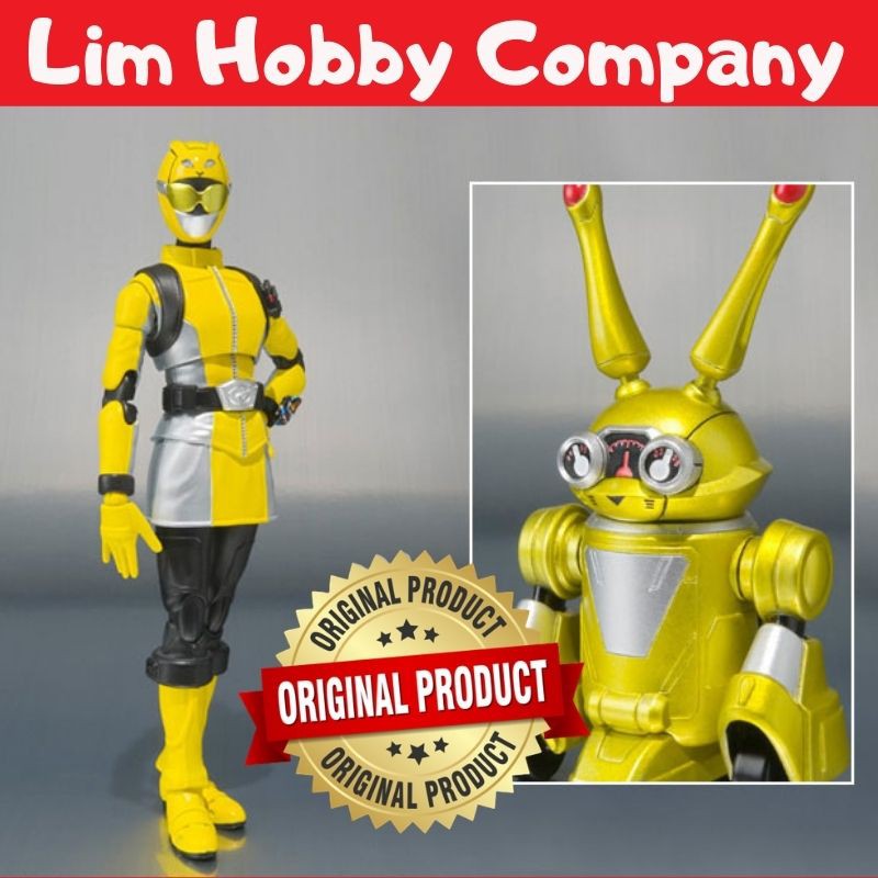 S.H. Figuarts Power Rangers S.H.Figuarts Yellow Buster & Usada Lettuce ...