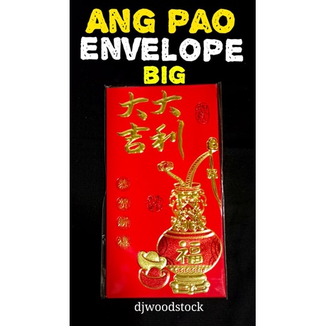 BIG SIZE ANG PAO ENVELOPE, CHINESE ANG PAO ENVELOPE | Shopee Philippines