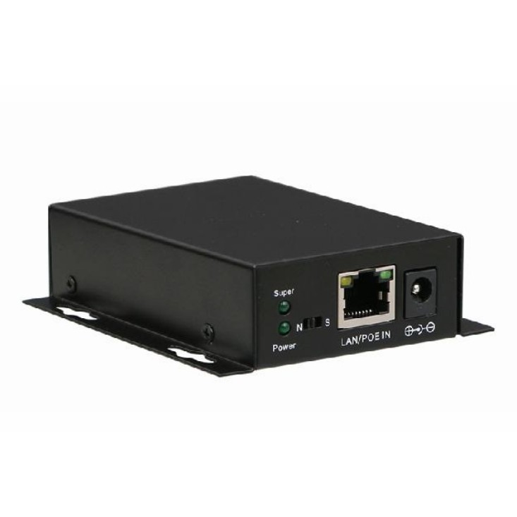 10/100M POE extender converter with 1 input port and 1 output POE ...