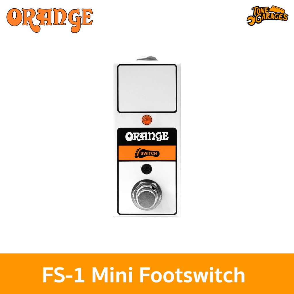 Orange FS-1 Mini Footswitch Foot Switch Small 1 Button | Shopee Philippines