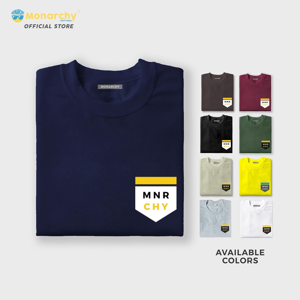 Monarchy Official Pocket Graphic Tee Vol.2 With One Line T-Shirt Shirts ...