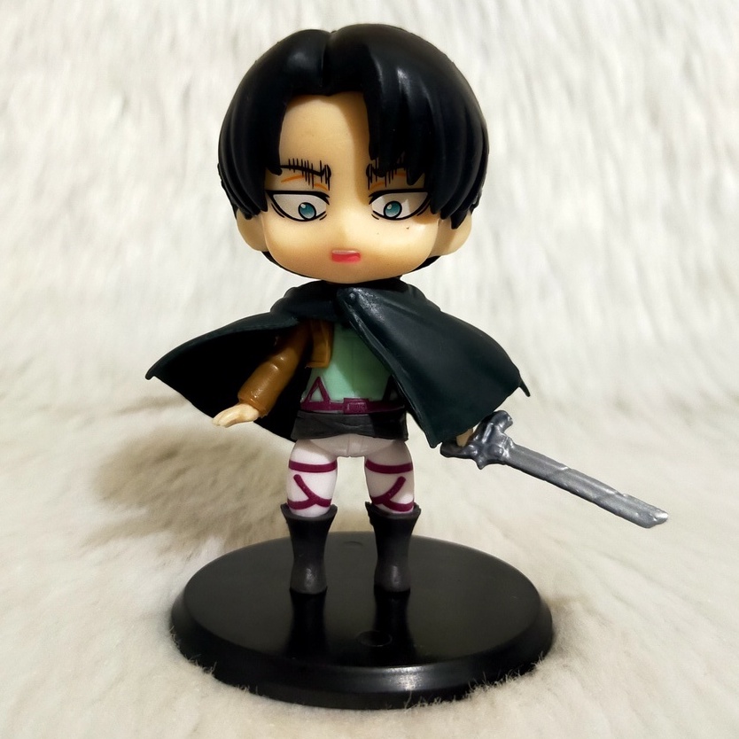 AOT Attack On Titan Figures Anime Collectibles Levi Eren Ackerman Manga ...