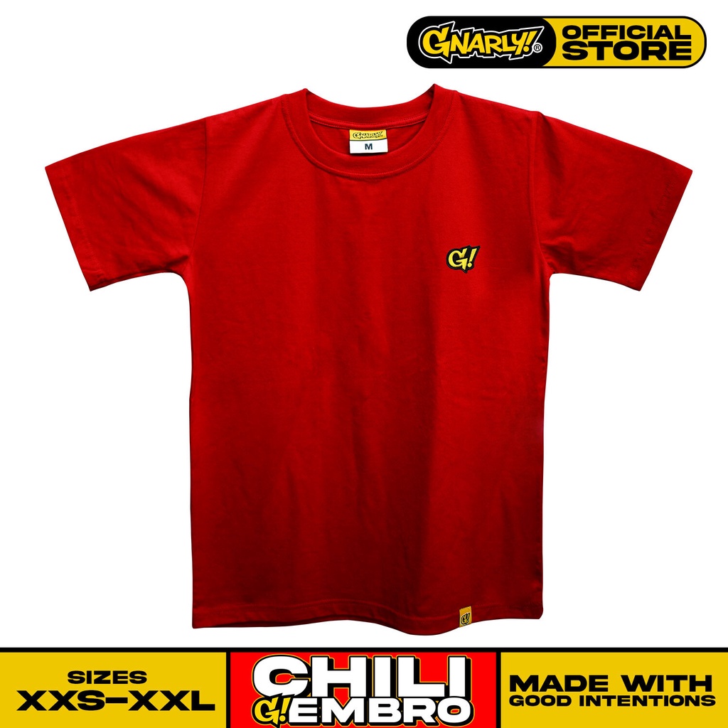 Gnarly! Chili G Embro Tee | Shopee Philippines