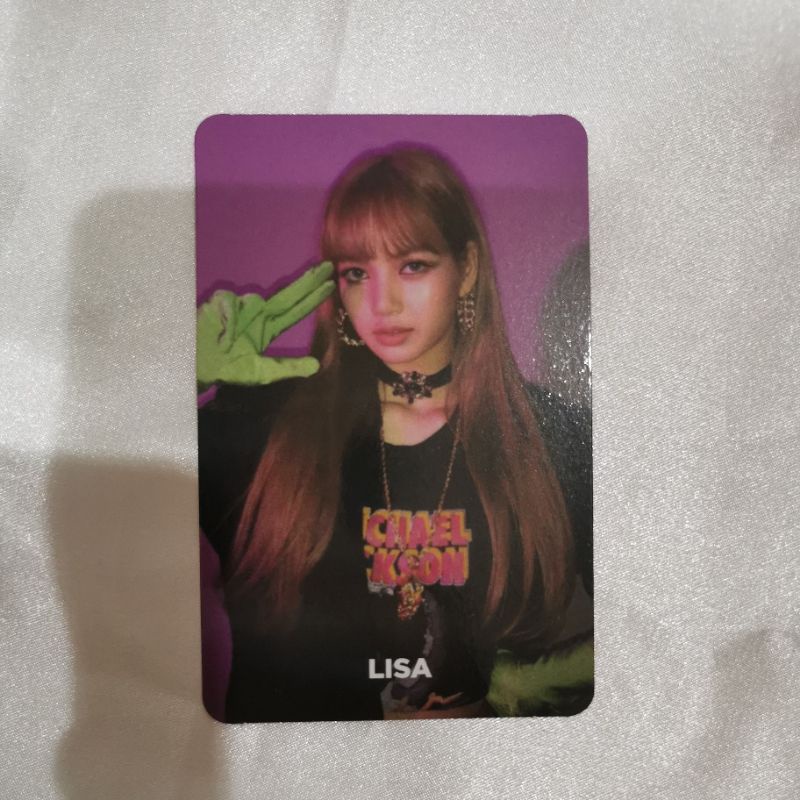 Blackpink Square Up Album Photocards Lisa Special Edition Photobook ...