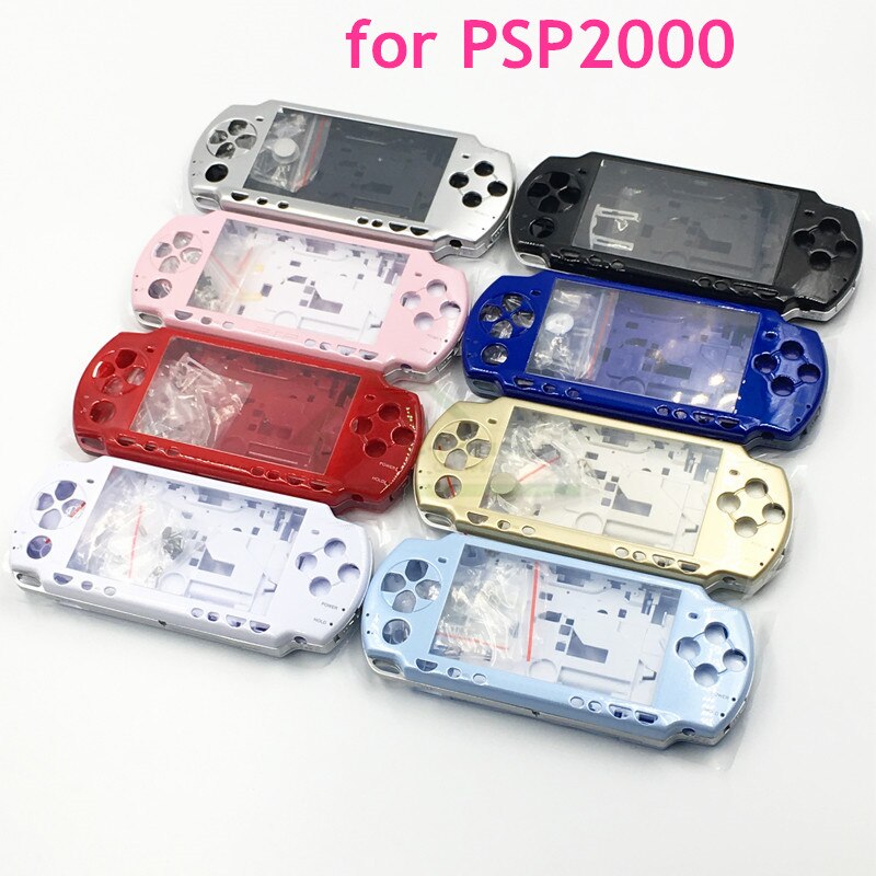 Replacement Full Housing Shell Case With Button Kit For Sony PSP 2000 ...