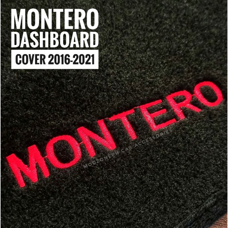 MONTERO DASHBOARD COVER NON-SLIP 2016-2021 | Shopee Philippines