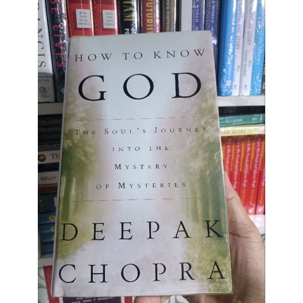 HOW TO KNOW GOD by DEEPAK CHOPRA (HARDCOVER) | Shopee Philippines