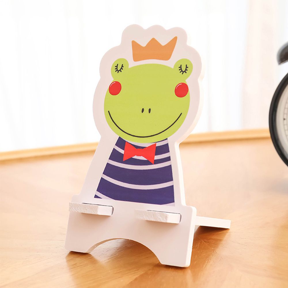 Cute Cartoon Animals Wood Mobile Phone Holder Support Creative Wooden ...