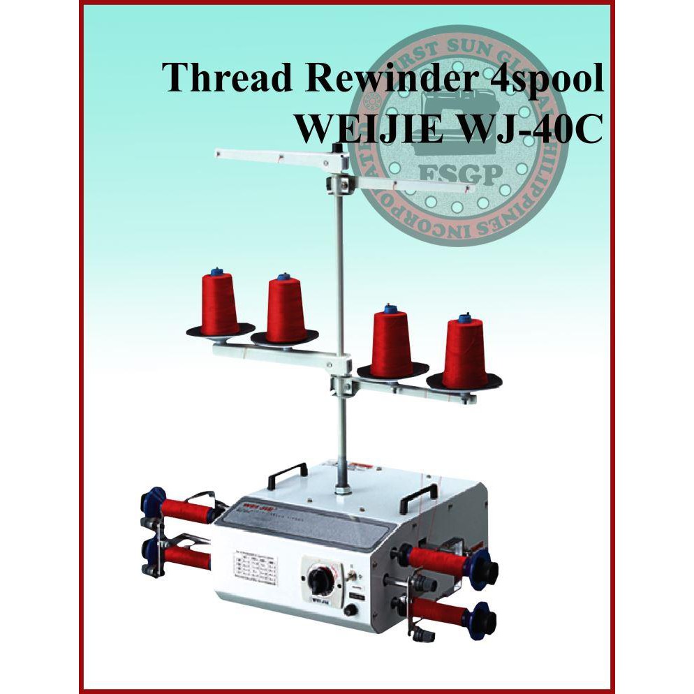 Thread Rewinder 4 Spool WEIJIE WJ-40C | Shopee Philippines