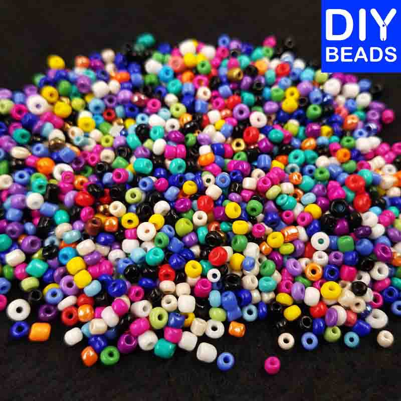 Diy Beads Seed Beads Chalk Assorted （#51） 350grams | Shopee Philippines