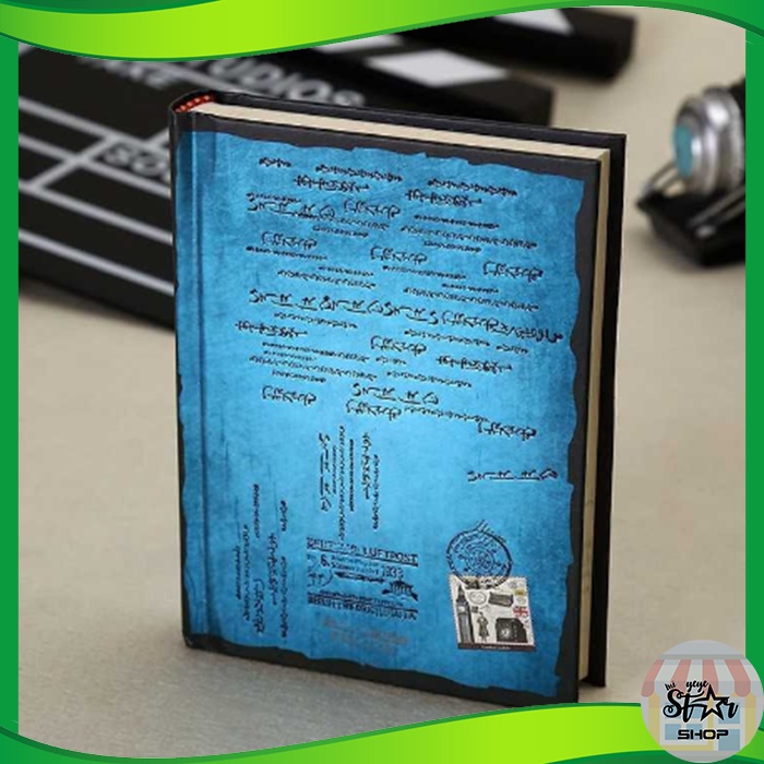 Magician Journal Book Hardcover Notebook biru | Shopee Philippines