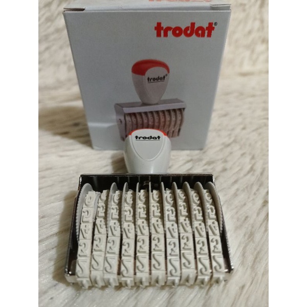 FAST SHIPPING!!!! Numbering stamp 4- 6-8-10-12 digit TRODAT BRAND 5mm ...