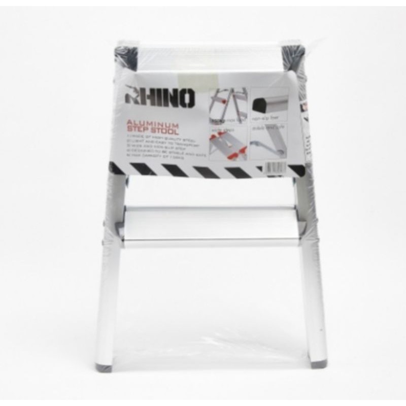 Rhino 2-Step Aluminum Step Stool 150 kg | Shopee Philippines