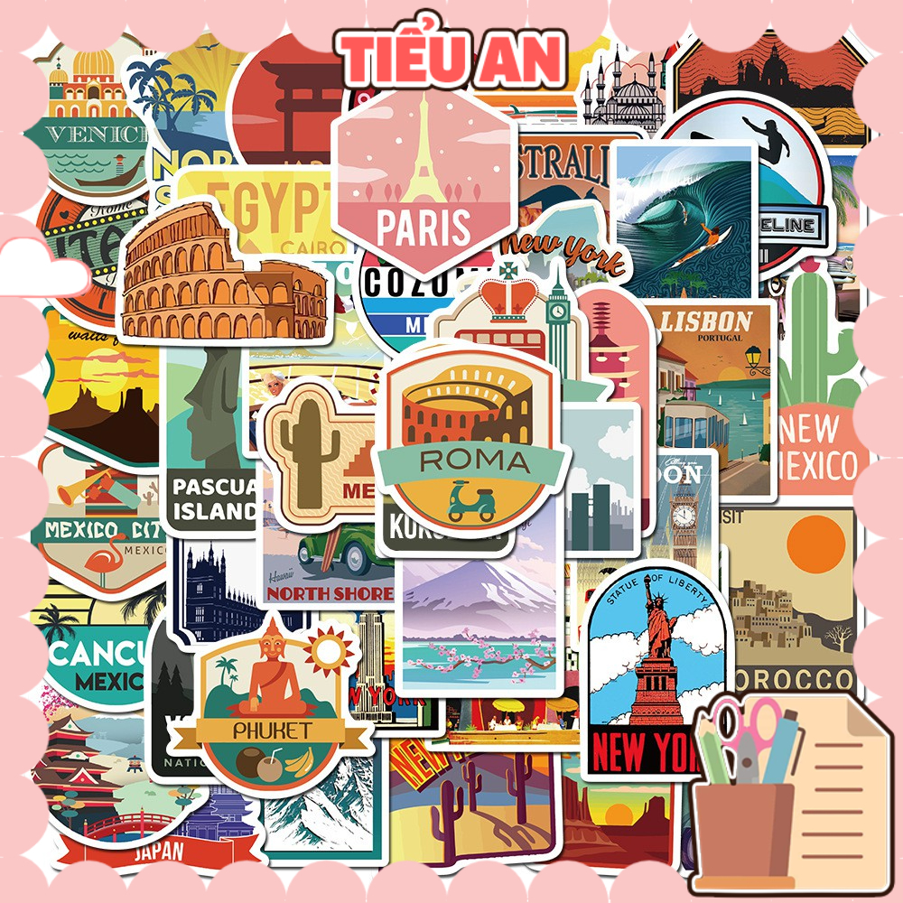 H102 - Sticker Symbols of countries - PVC/ Waterproof Sticker Helmet ...