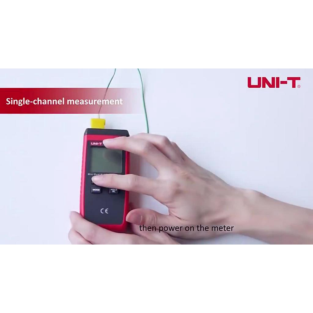 UNI-T UT320A UT320D Contact Thermometer Thermocouple Temperature Tester ...