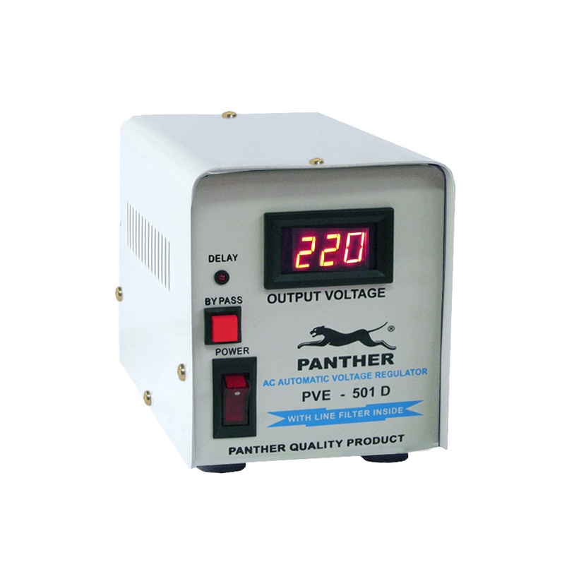 Panther AVR 500W Relay Type w/ Power On Delay Automatic Voltage ...