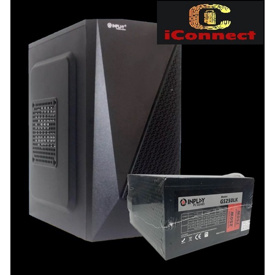 Inplay Lite X5 PC case with Free PSU | PSU GS200BK | Shopee Philippines