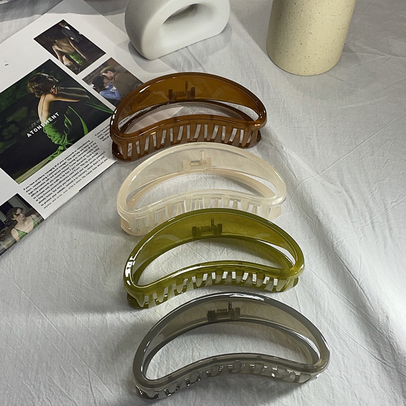 13CM New Style Oversized Hair Clip Fashion Grab Hair Claw Big Hair ...