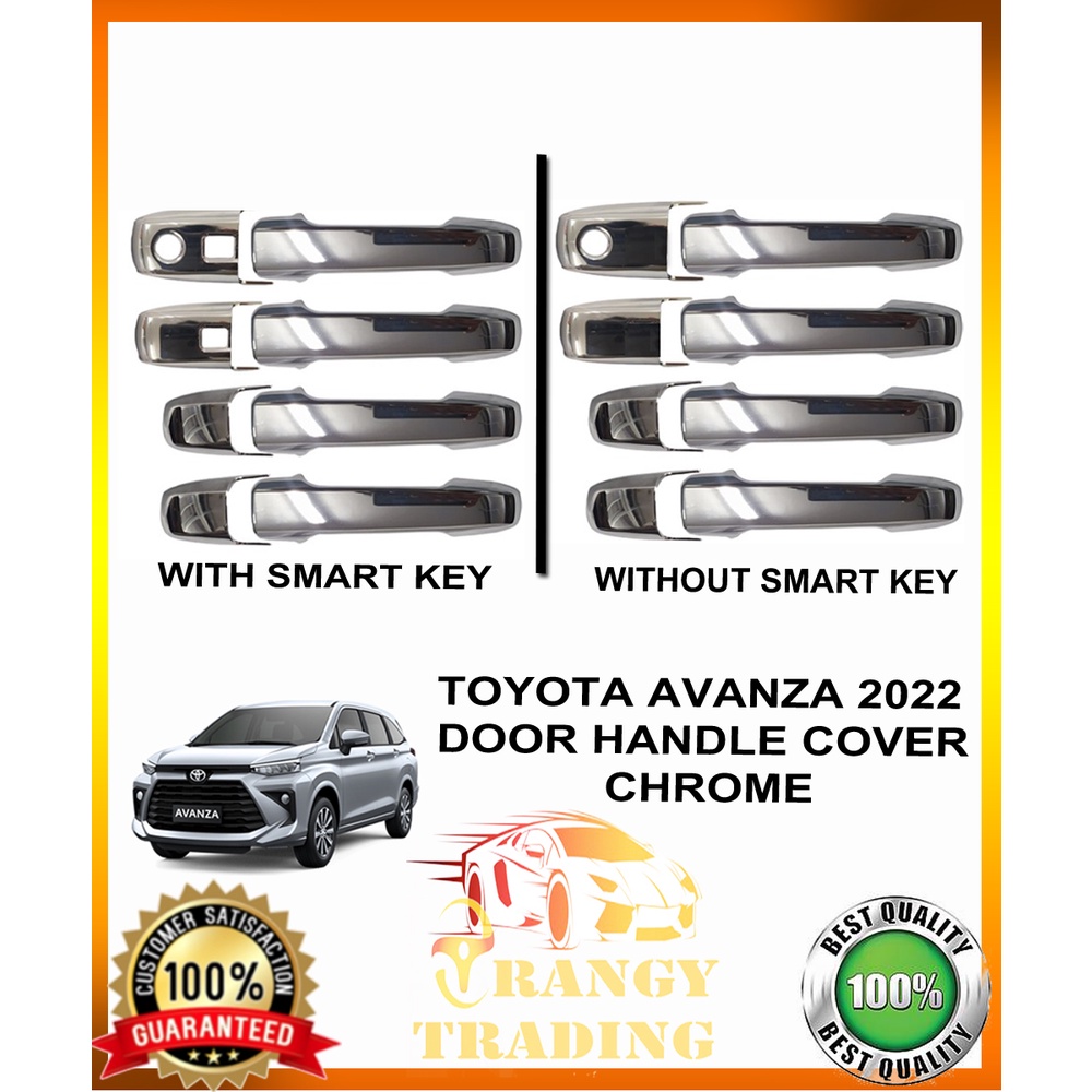 Toyota Avanza 2022 to 2024 Door Handle Cover Chrome 2023 ( car ...