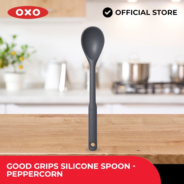 OXO Houseware Good Grips Silicone Spoon - Peppercorn | Shopee Philippines