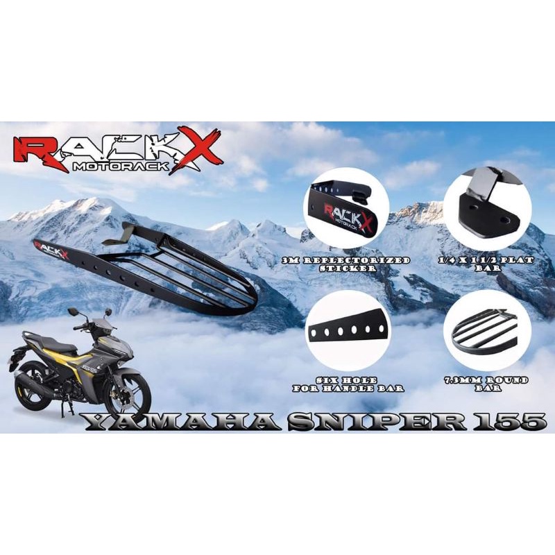 RACK X MONORACK SNIPER 155 | Shopee Philippines
