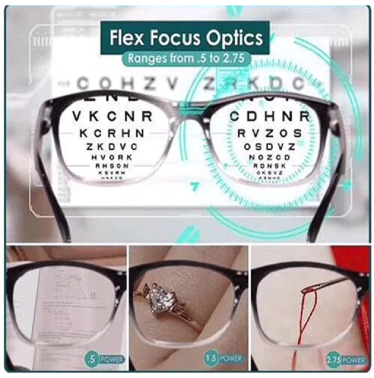 One Power Glasses Readers Reading Glasses for Women Men Auto Adjusting ...