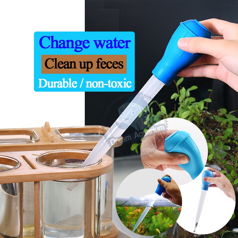 30Ml Supply Tube Aquarium Clean Tool Pipette Fish Tank Siphon Pump ...