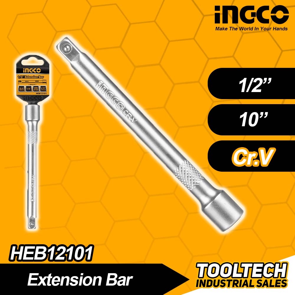 INGCO Extension Bar 10" *TOOLTECH* | Shopee Philippines