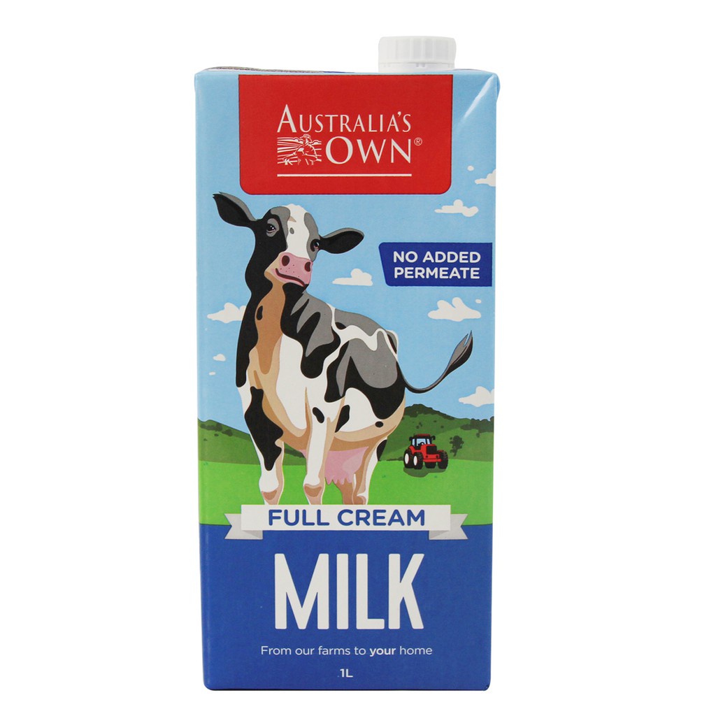 ♕Australia's Own Full Cream Milk 1L | Shopee Philippines